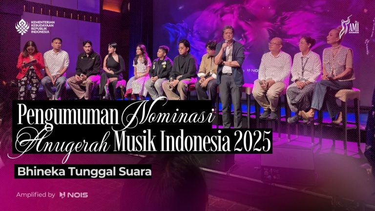 PENGUMUMAN NOMINASI 28th ANUGERAH MUSIK INDONESIA (AMI AWARDS 2025 ...